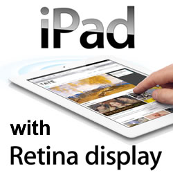 اخبار و خواندنی های موبایل | معرفی نسل چهارم تبلت آی پد با صفحه نمایش ...