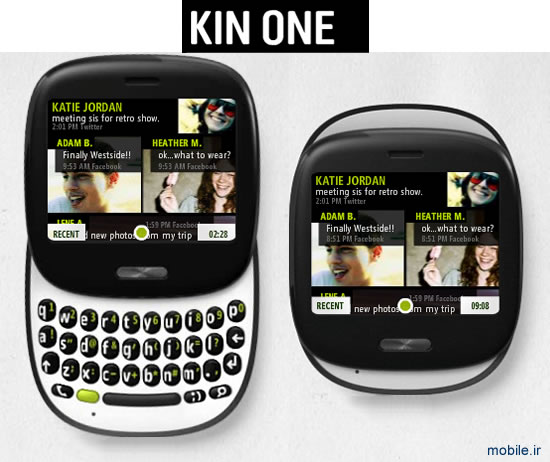 Introduction | مایکروسافت گوشی های Kin One و Kin Two را رسماً معرفی ...